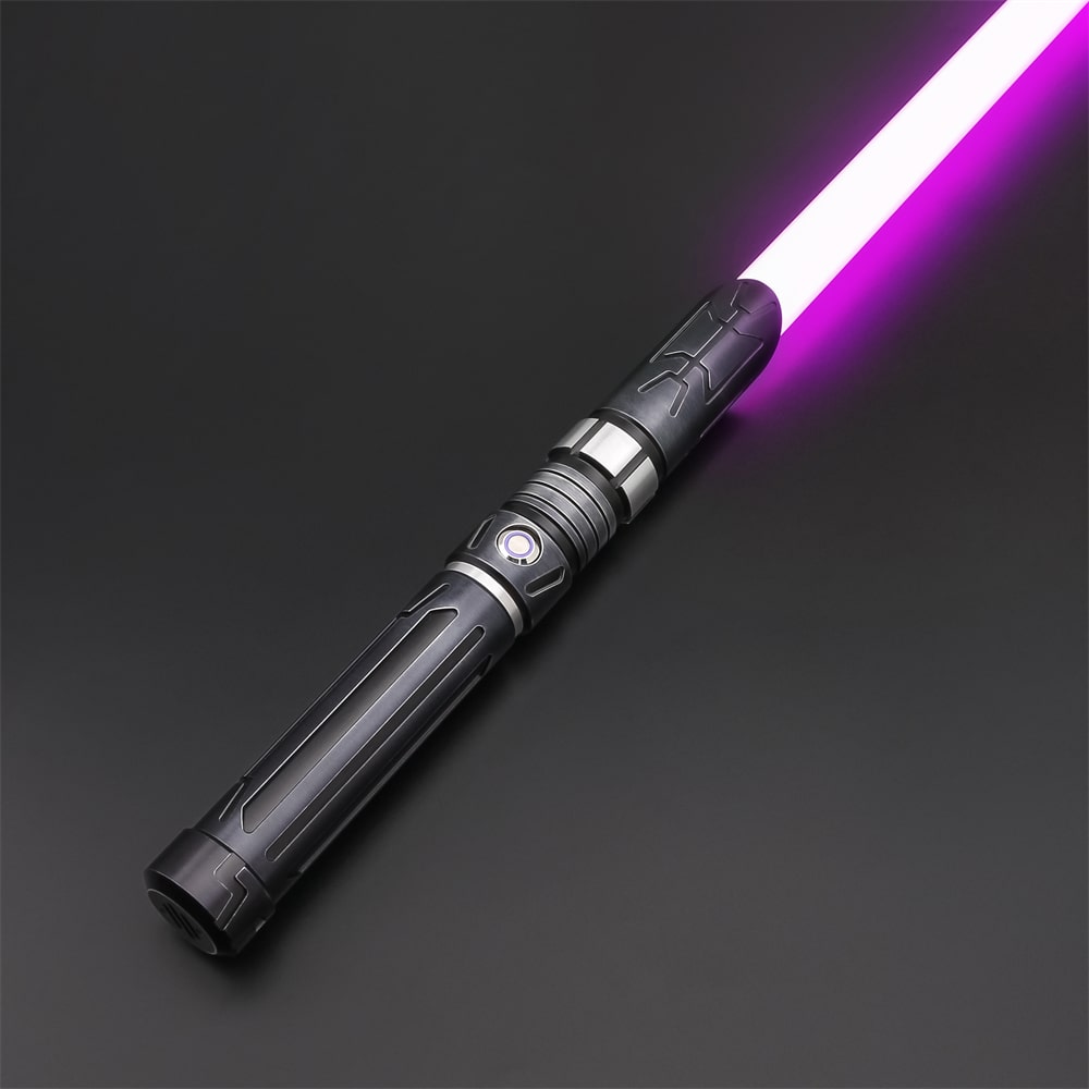 Guardian Lightsaber – Weathered design with runes and emitter windows ...